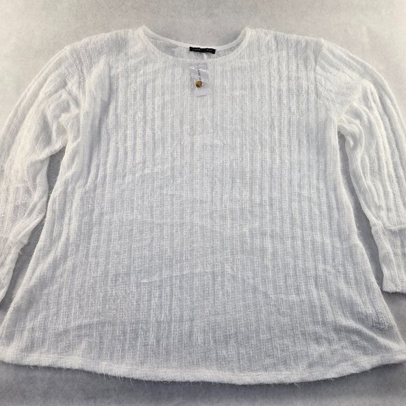 Lane Bryant | Sweaters | Nwt Lane Bryant White Sweater X 14 16 | Poshmark